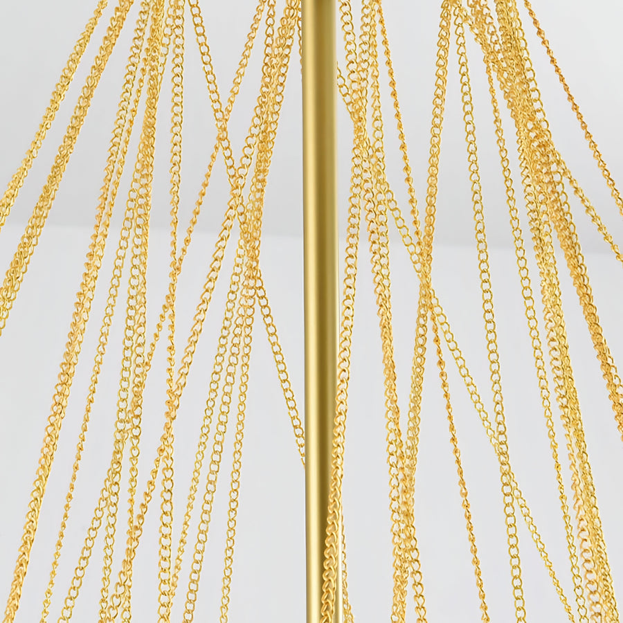 Armando - Frosted Multi Glass Ball Hanging Chain Ceiling Light Chandel ...