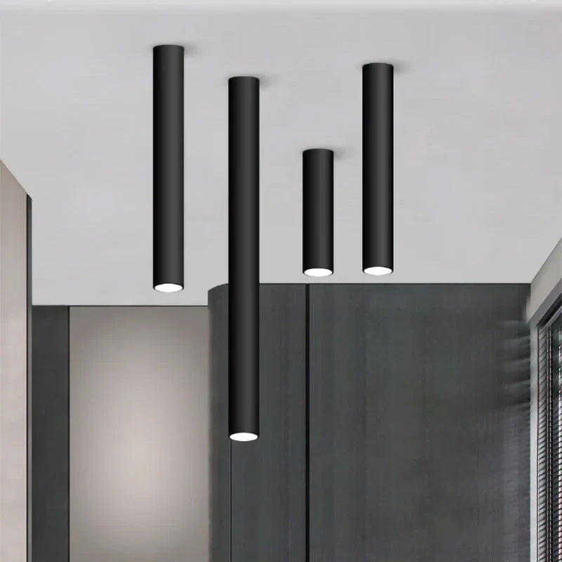 Economos - Modern Cylinder Ceiling Downlight Dimmable Surface Mounted ...