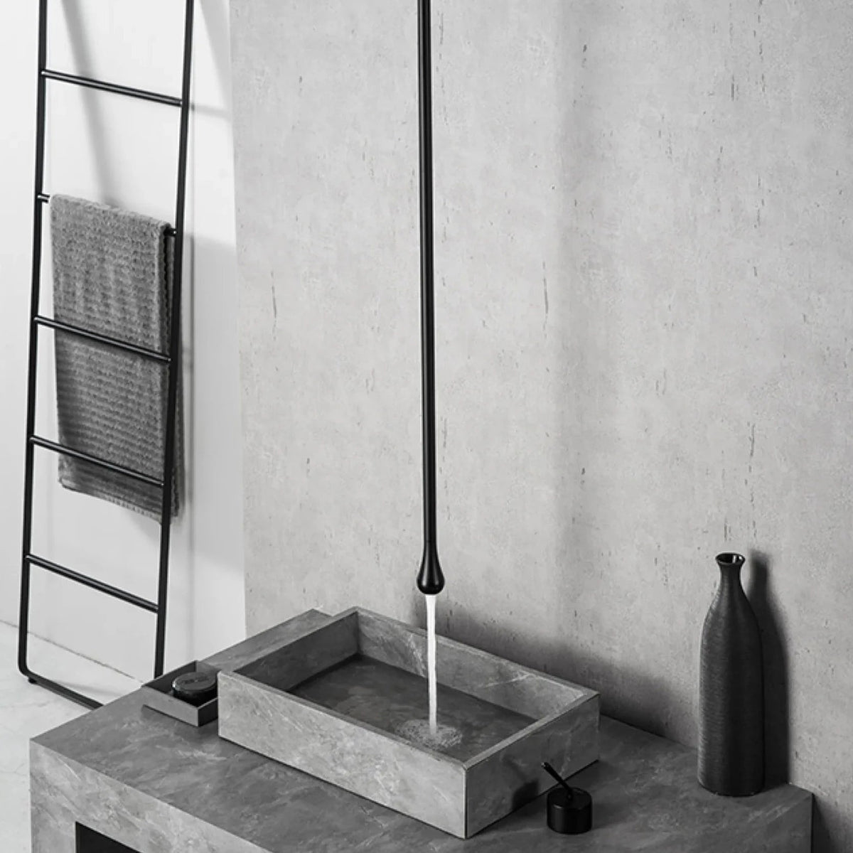 Akpabio - Ceiling Fixed Hanging Modern Basin Mixer Tap Single Lever ...