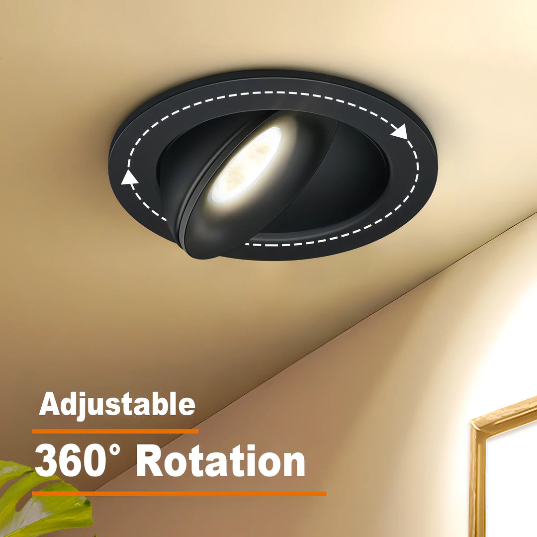 Fulton - Modern Adjustable Recessed Spotlight Ceiling Downlight – Abode ...