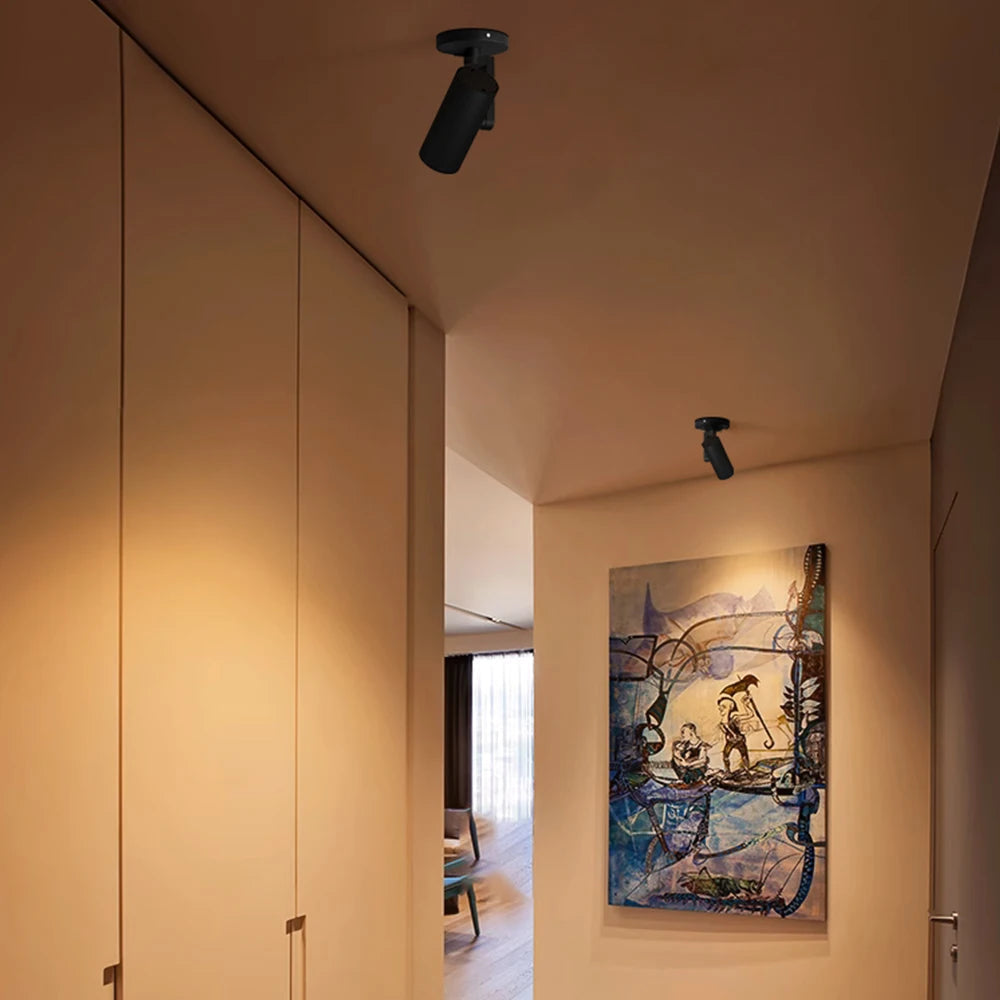 Nebiye - Minimalistic Adjustable Cylindrical Flush-Mount Downlight Cei ...