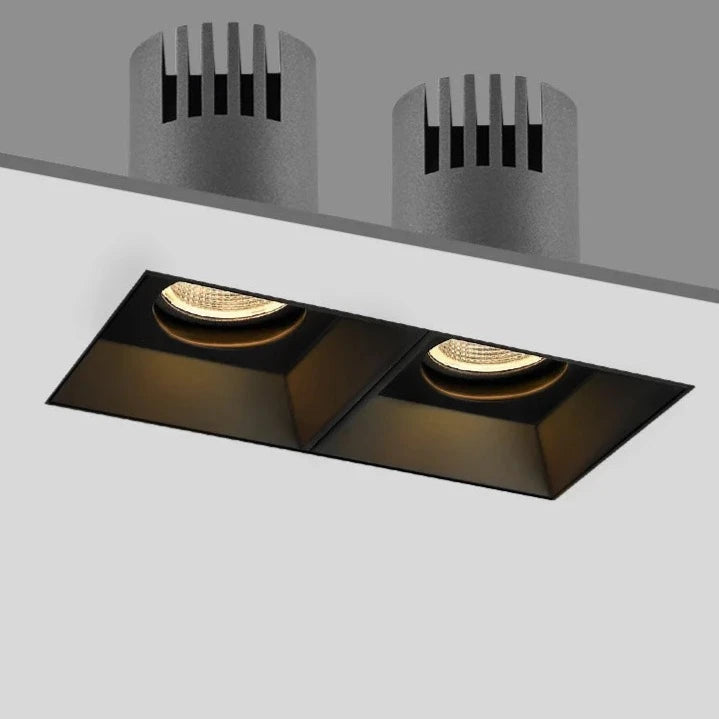 Campbell - Modern Ceiling Spotlight Recessed Frameless Square – Abode ...