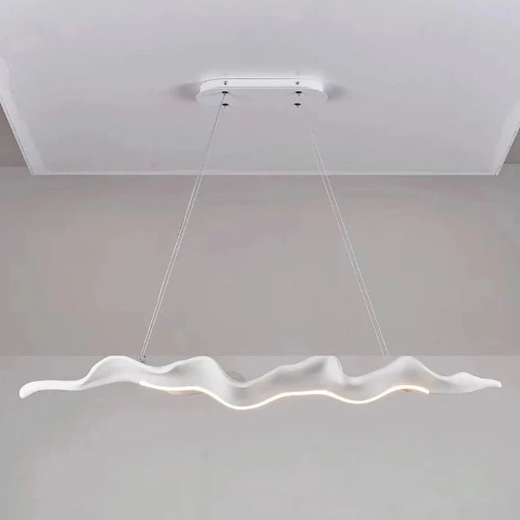 McLean - Resin Wavey Drift Wood Hanging Ceiling Light – Abode Jungle