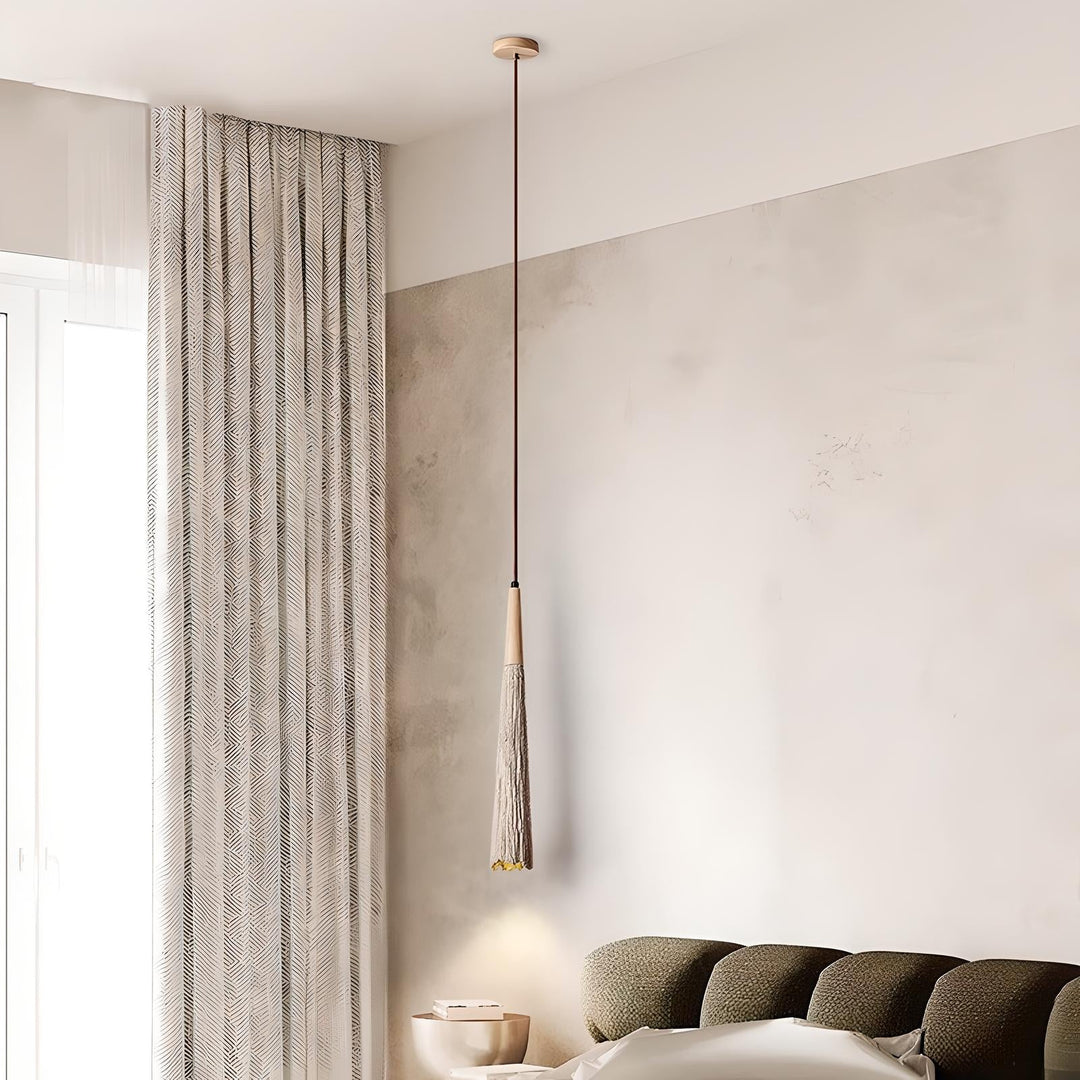 Ibolya - Wabi Sabi Pendant Cone Ceiling Light – Abode Jungle