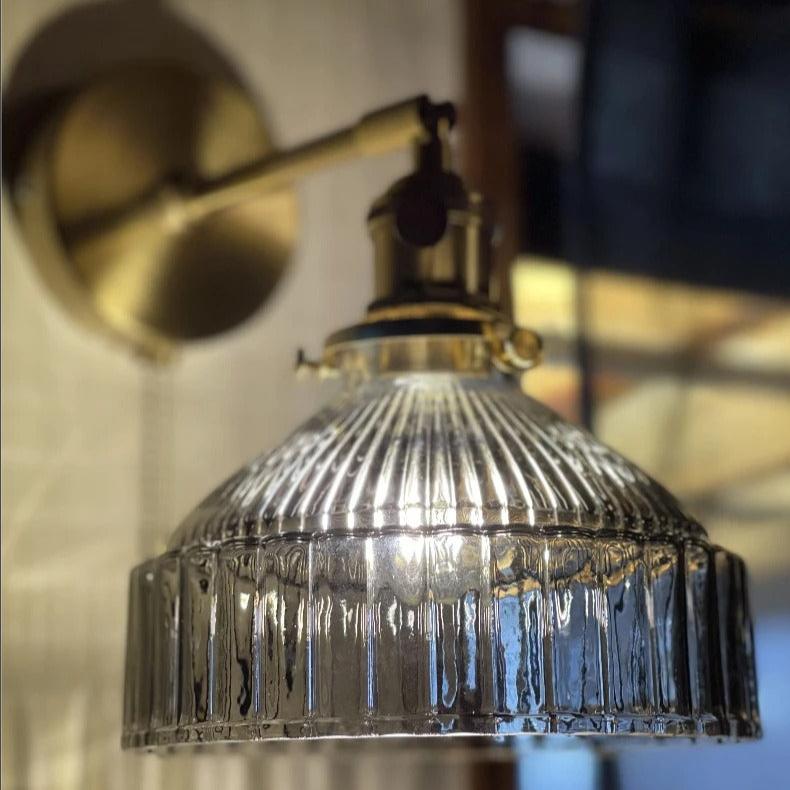 Trinity - Glass Lampshade Wall Mounted Lamp – Abode Jungle