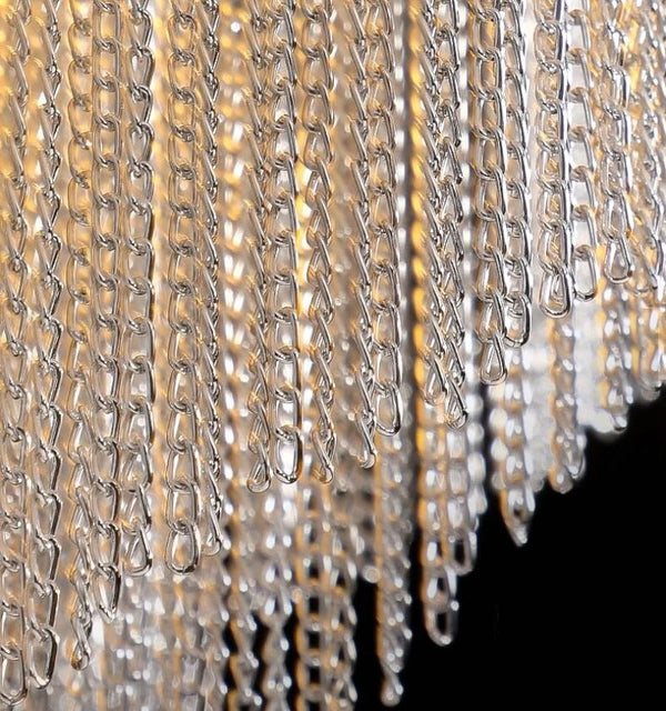Rodney - Modern Tassel Ceiling Chandelier – Abode Jungle