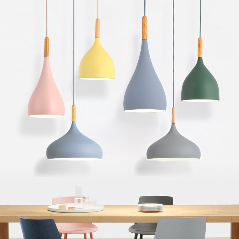 Talon - Wood Hanging Ceiling Lamp – Abode Jungle