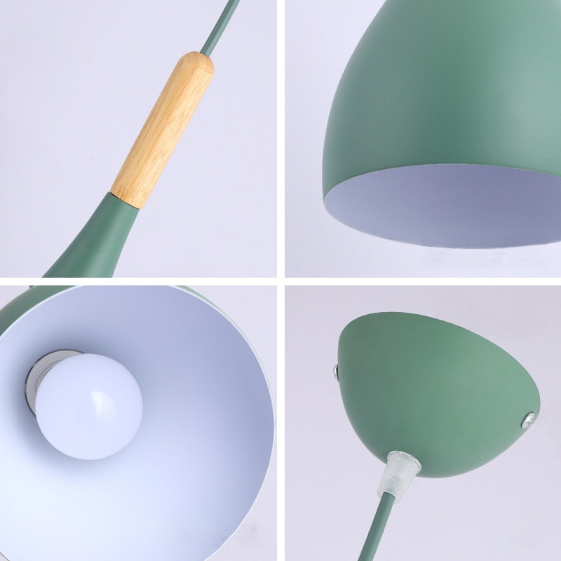 Talon - Wood Hanging Ceiling Lamp – Abode Jungle