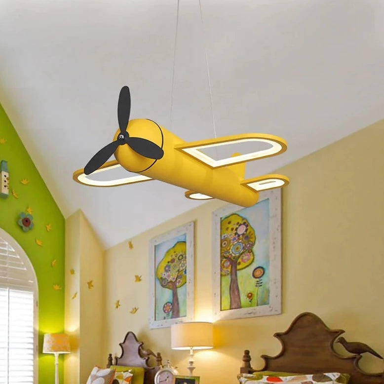 Tru - Hanging Airplane Ceiling Light – Abode Jungle