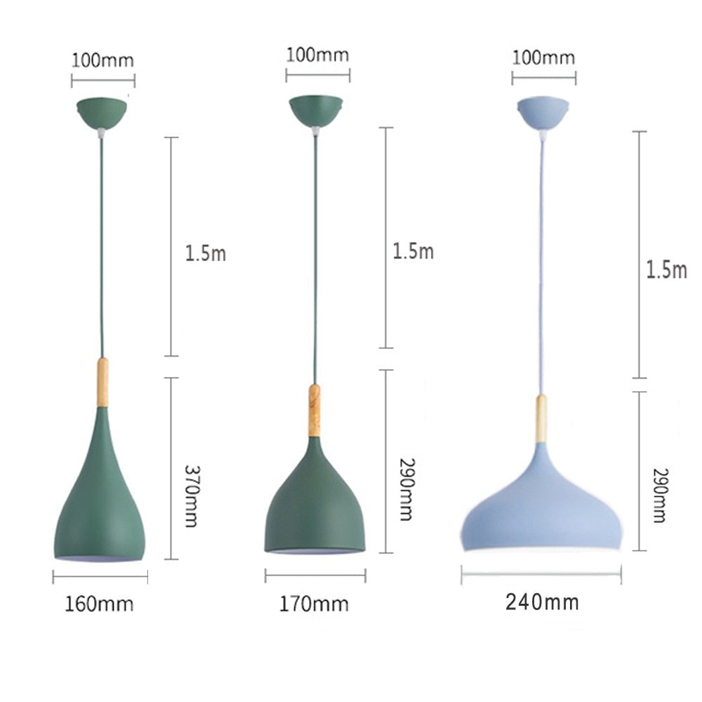 Talon - Wood Hanging Ceiling Lamp – Abode Jungle