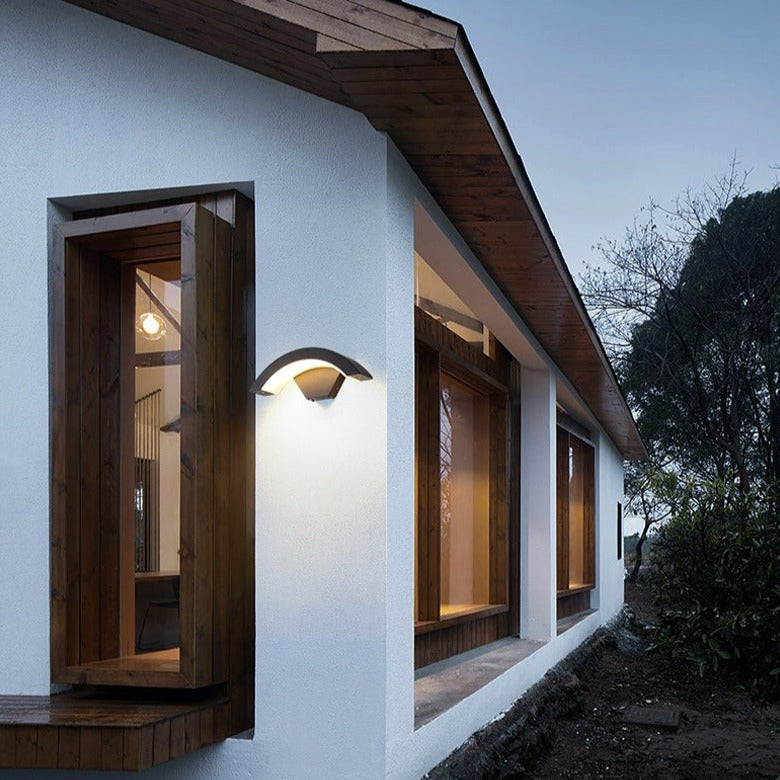 Basil - Curved Pan Wall Lamp Bar – Abode Jungle